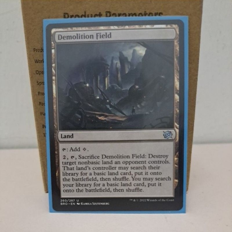 MTG Demolition Field (BRO)(Uncommon) | Shopee Malaysia