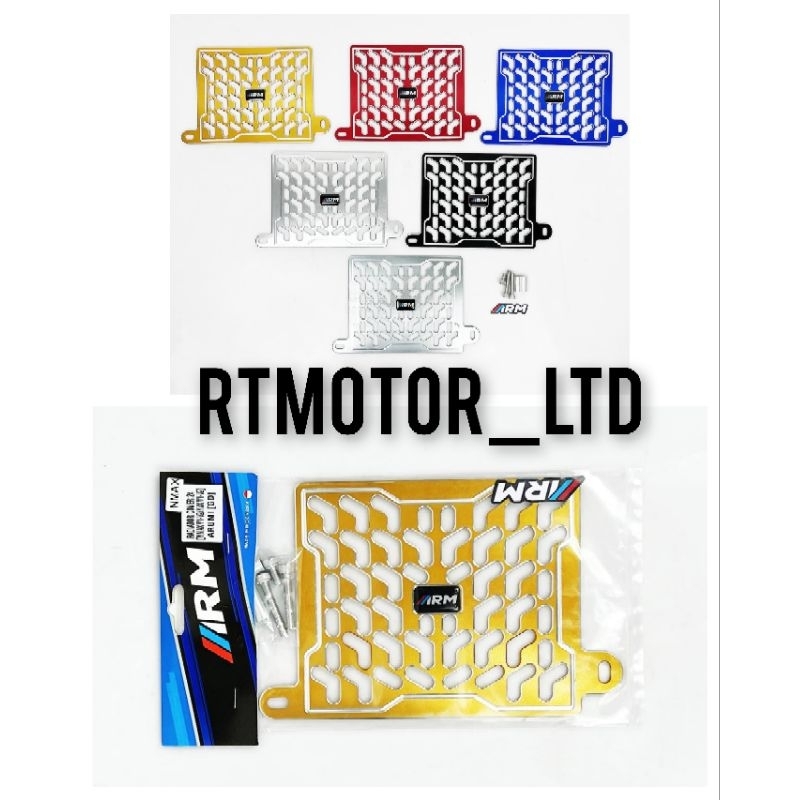 YAMAHA NMAX V1 - V2 / NVX155 V1 -V2 ARUMI RADIATOR COVER COOLANT TANK ...