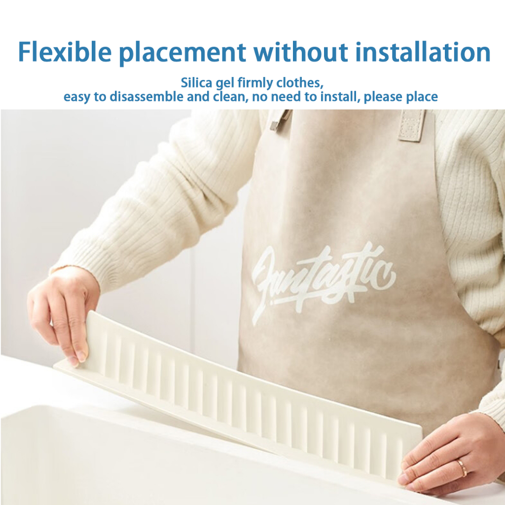 Sink Splash Guard Premium Silicone Water Splash Guard for Sink Kitchen ...