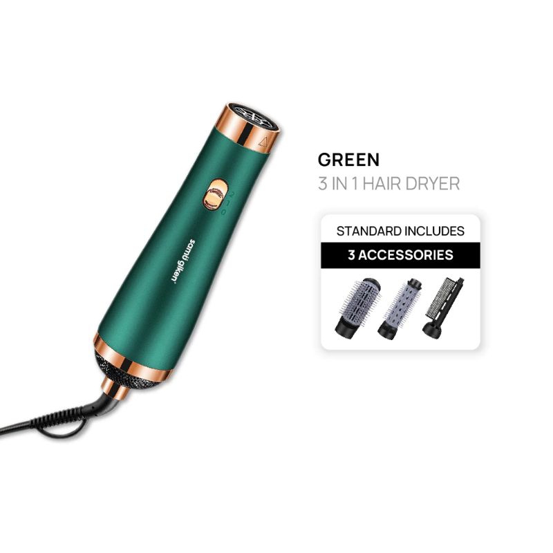 Samu Giken 3-in-1 Multipurpose Hair Dryer HD31 - Green | Shopee Malaysia