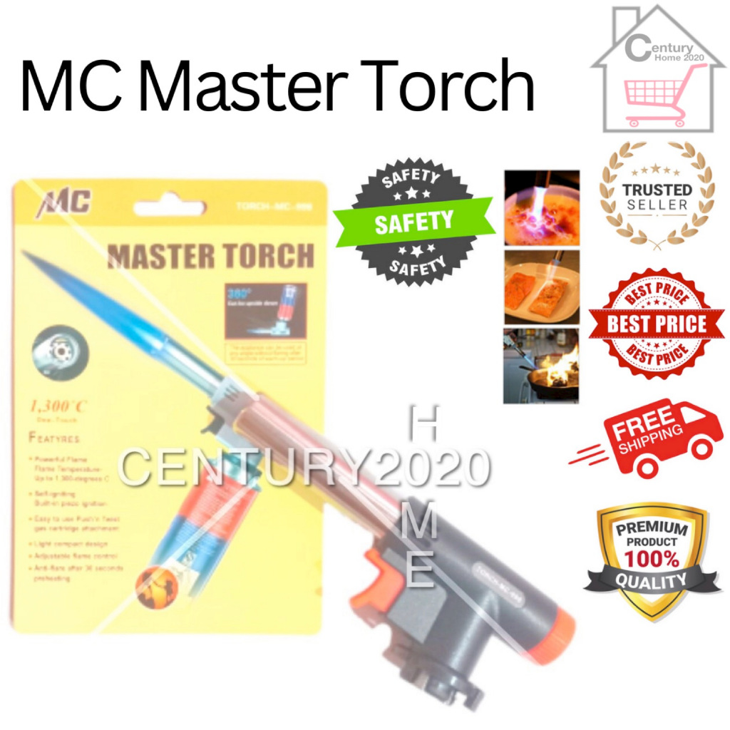 MC Master Gun Torch Flame Gun Gas Burner Professional Multi Purpose ...