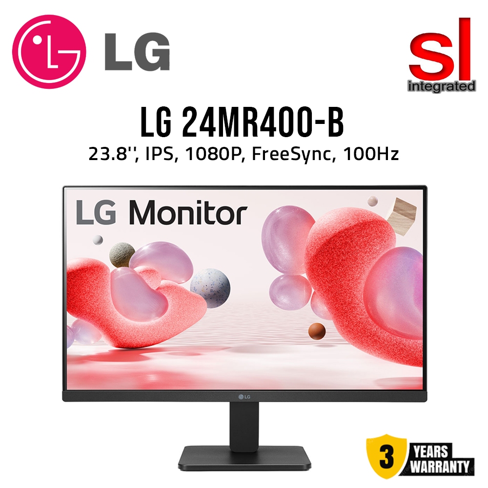 LG 24MR400-B 23.8'' IPS 1080 FHD with AMD FreeSync 100Hz Monitor ...