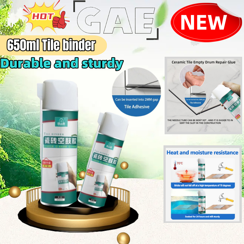 NEW 650ml Tile binder Tile adhesive, water-based, odorless, 0 ...