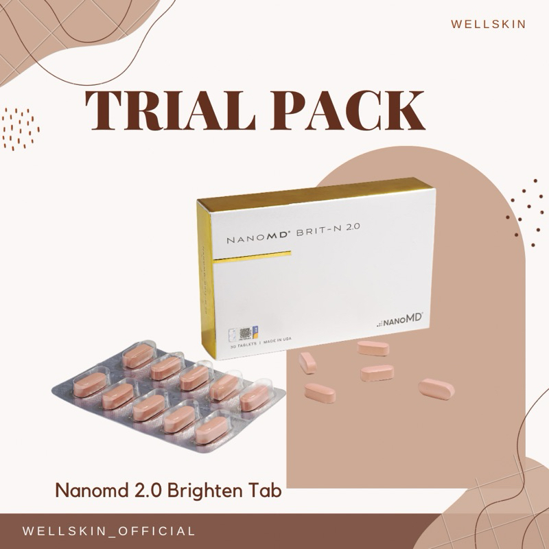 (Trial Set Pack) Nanomd brighten Tab (Nano New 2.0) | Shopee Malaysia