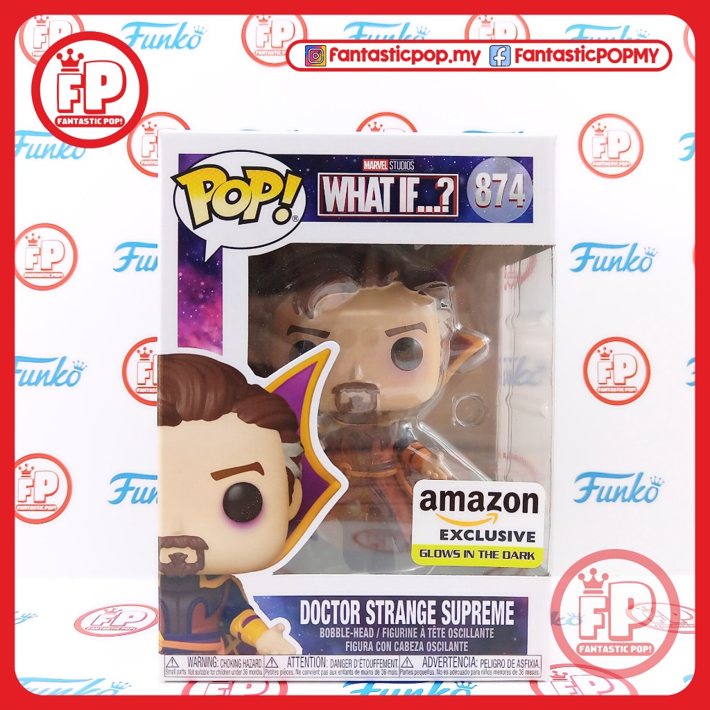 [READY STOCK] Funko POP ! Marvel - What If…? - Doctor Strange Supreme (874) (Amazon Exclusive ...