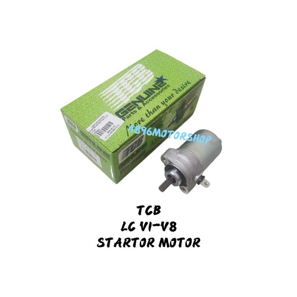 TCB / APIDO YAMAHA LC135 4S V1 V2 V3 V4 V5 V6 V7 V8 FI STARTOR / STARTER MOTOR LC 135 | Shopee ...