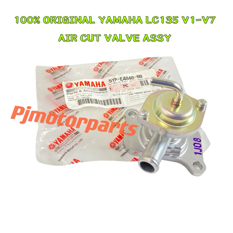 LC135 V1 V2 V3 V4 V5 V6 V7 ( 100% ORIGINAL YAMAHA ) AIR CUT VALVE / CYLINDER HEAD AIRCUT VALVE ...