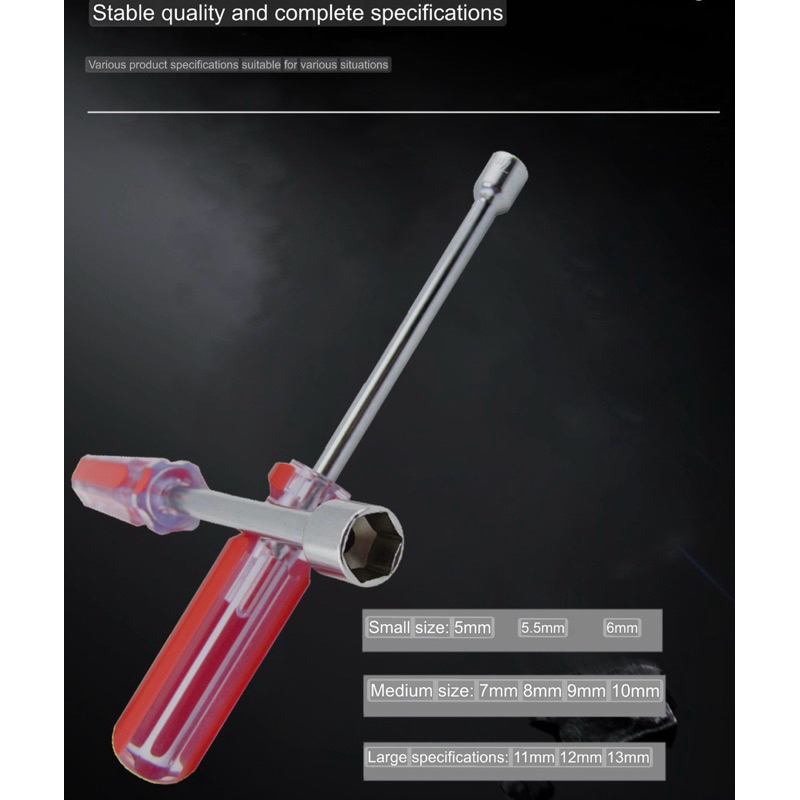 hex screwdriver wrench socket driver stubby nut driver hex nut key hand ...