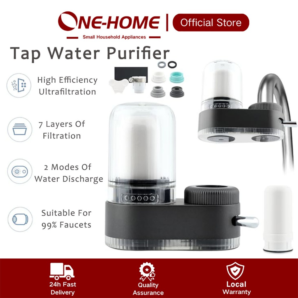ONE HOME On-tap Water Purifier Kitchen/Bathroom Faucet Filter Water ...