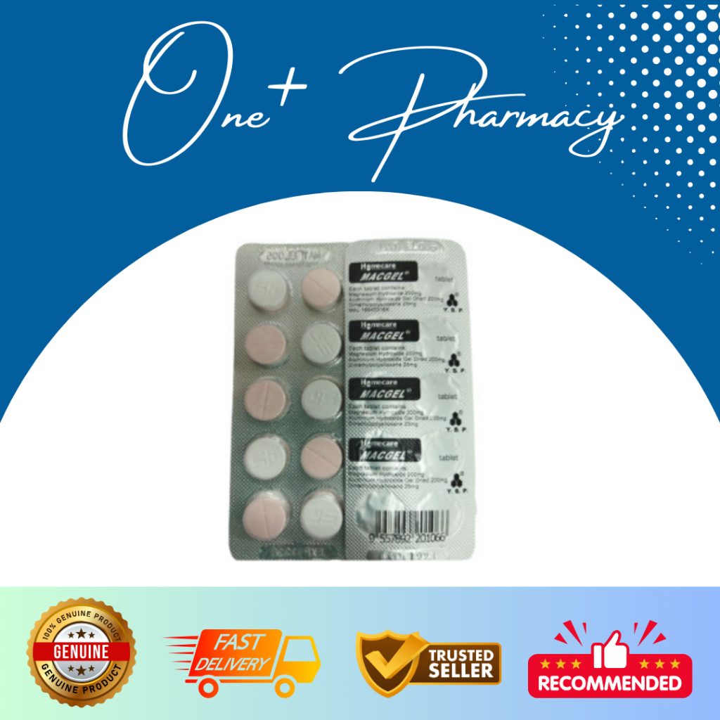 Macgel 10's (For gastric) | Shopee Malaysia
