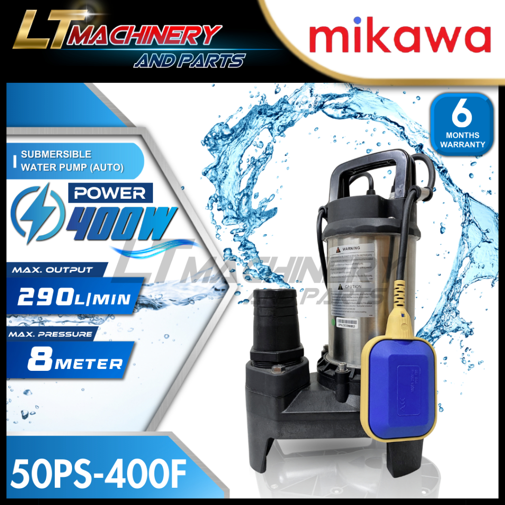 [ MIKAWA ] MULTIPURPOSE Fish Pond Submersible Water Pump | Water ...