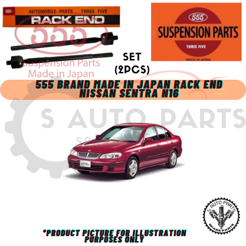 NISSAN SENTRA N16 555 BRAND MADE in JAPAN RACK END | Shopee Malaysia