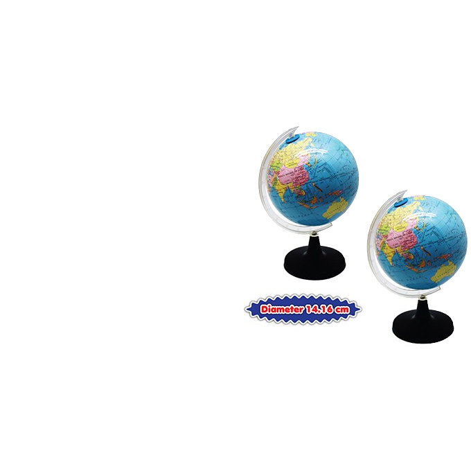Model Bumi Berukuran 14.16CM (Junior Globe 14.16cm Diameter) | Shopee ...