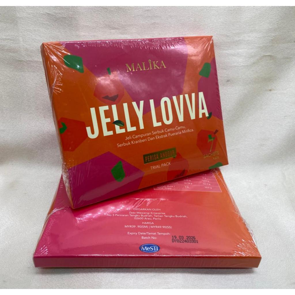JAMU MODEN STICK JELLY LOVVA PERISA ANGGUR TRIAL BY MALIKA || 100% ...