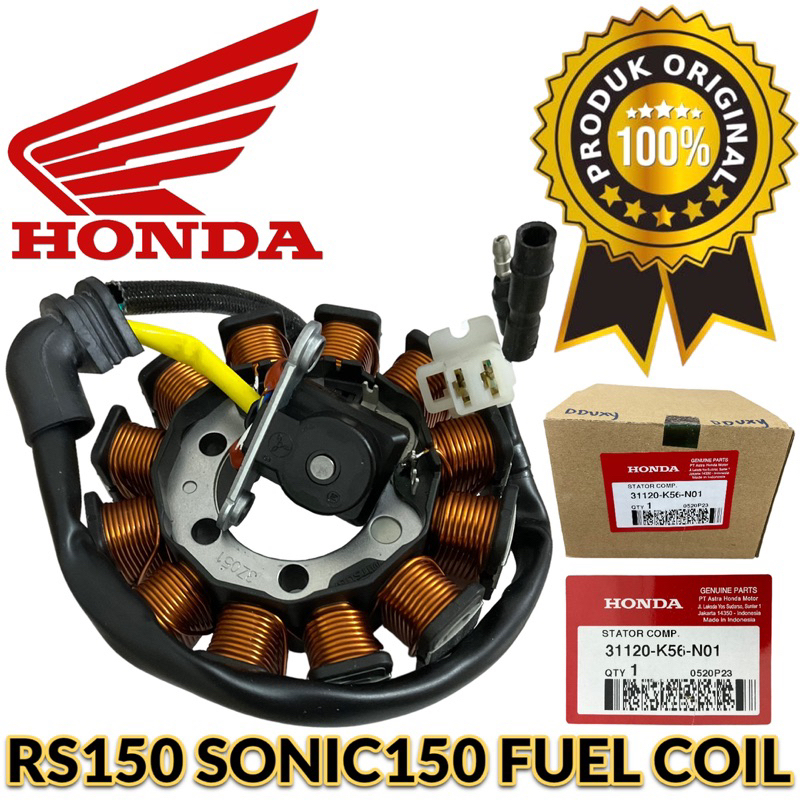 🔥100% ORIGINAL SONIC150 RS150R RSX150 RS150 FUEL COIL STARTOR ASSY ...