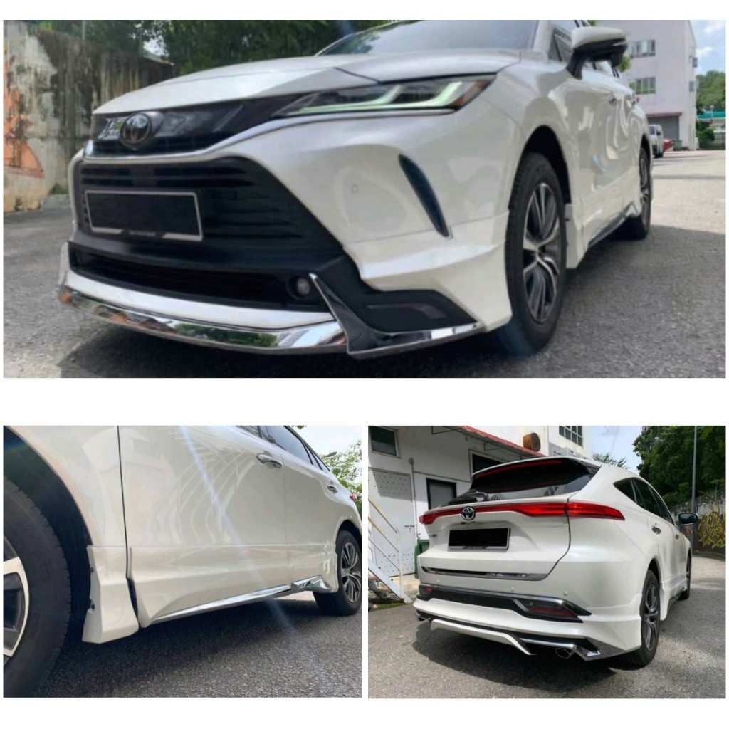 4th Generation Toyota Harrier 2022 Modellista Body Kit PP Ready Stock ...