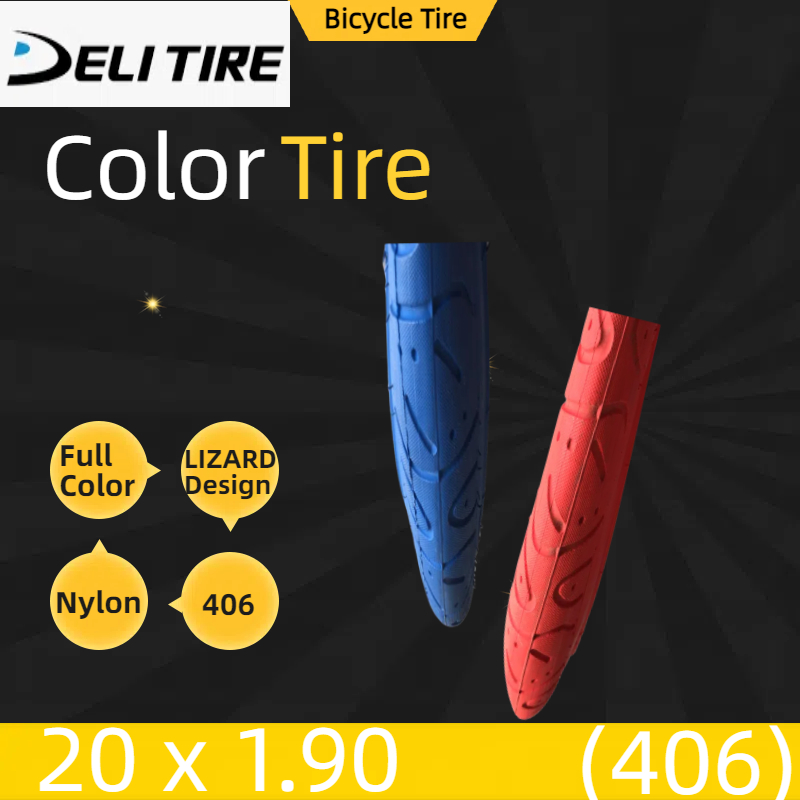Deli Bicycle BMx Tyre 20 x1.90 (LIZARD)(Color)(1Pcs) | Shopee Malaysia