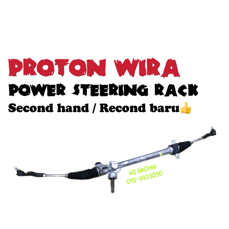 Power steering rack wira satria putra arena waja 1.6mmc / power ...