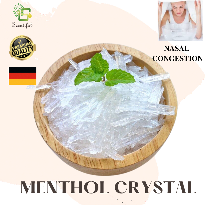 PURE MENTHOL CRYSTAL / 50G / 100G / IMPORTED FROM GERMANY | Shopee Malaysia