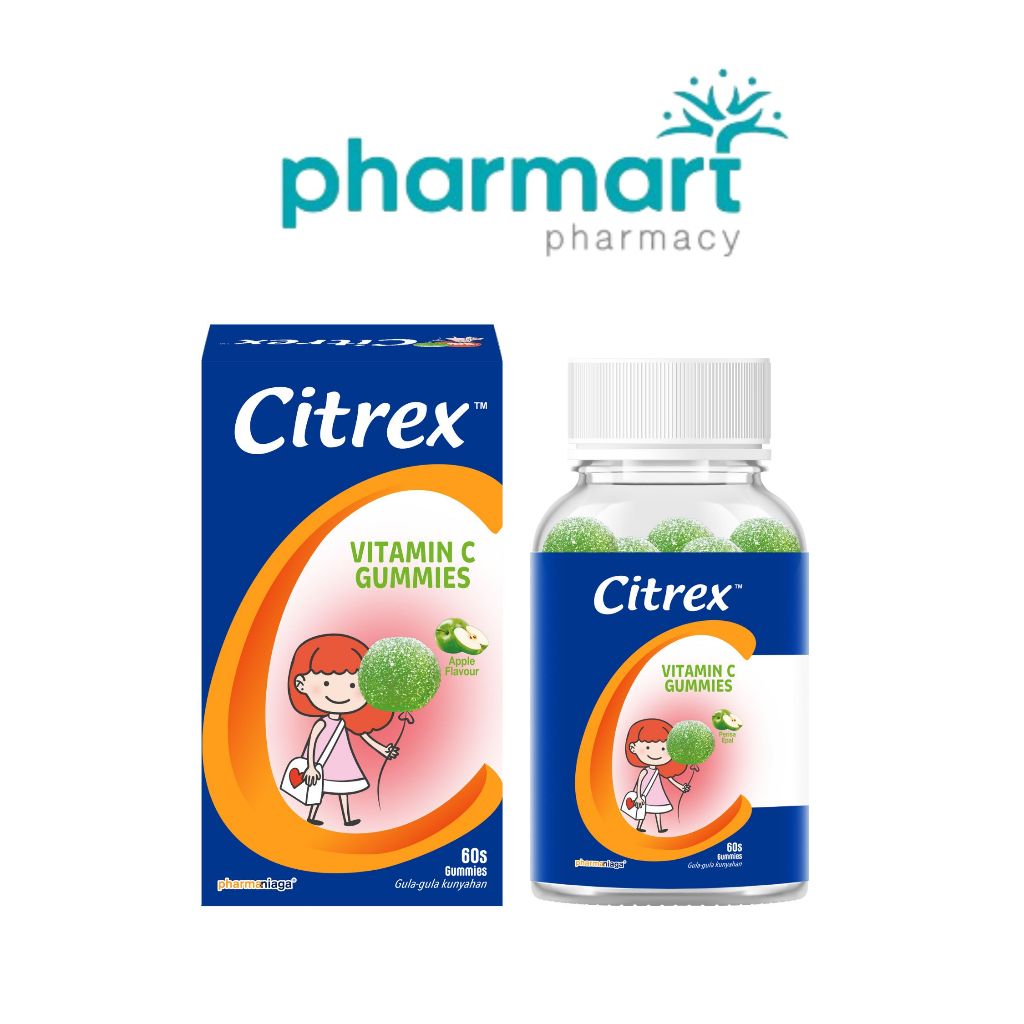 Citrex Vitamin C Gummies Apple 60's (07/2024) | Shopee Malaysia
