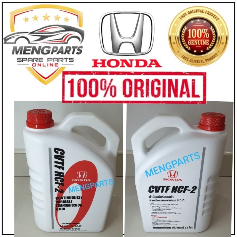 ORIGINAL HONDA * FULLY IMPORT THAILAND * CVTF HCF-2 3.5 LITER 08269-P99-08ZT1 | Shopee Malaysia