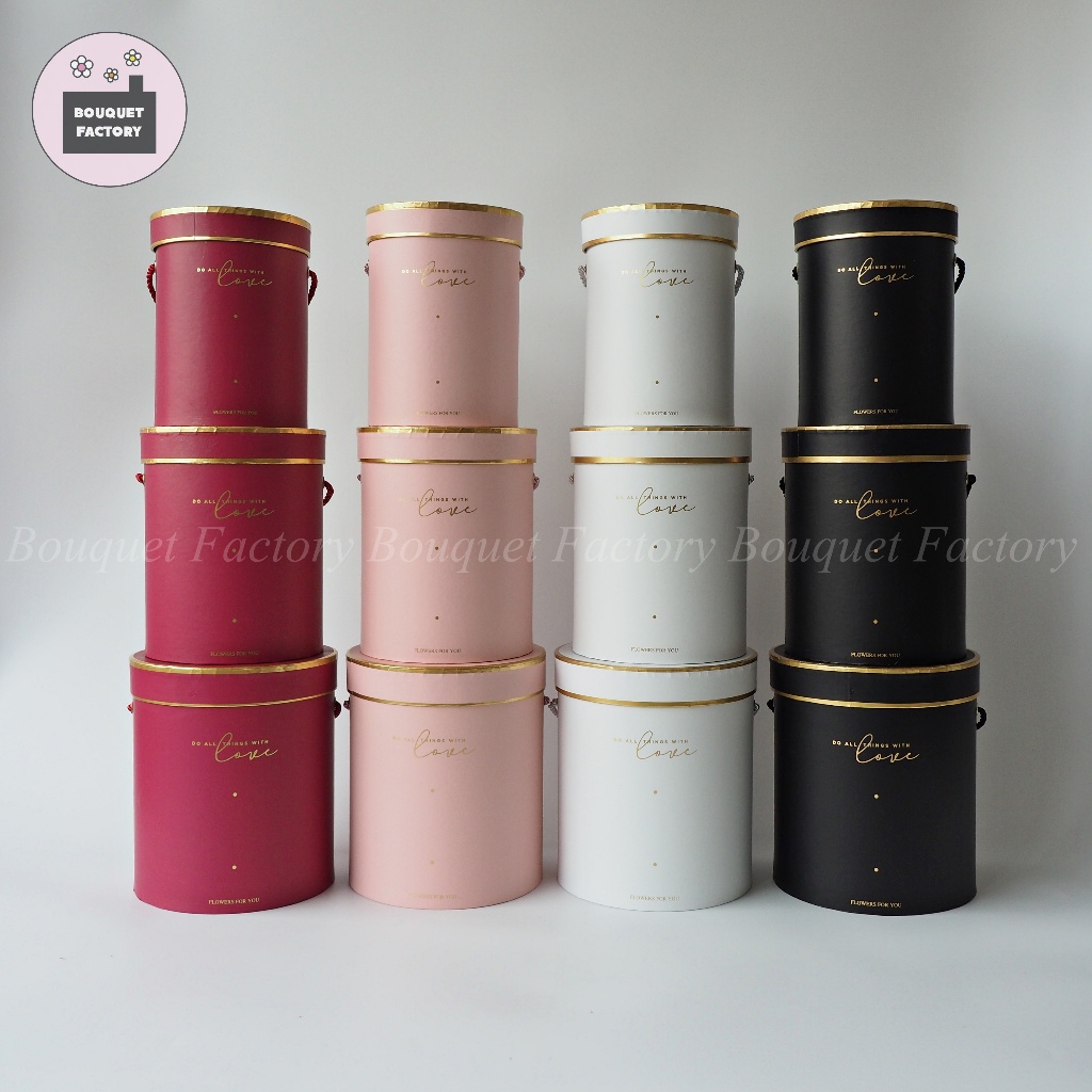 Round Shape Box Flower Box Gift Box Surprise Box Surprise Delivery ...