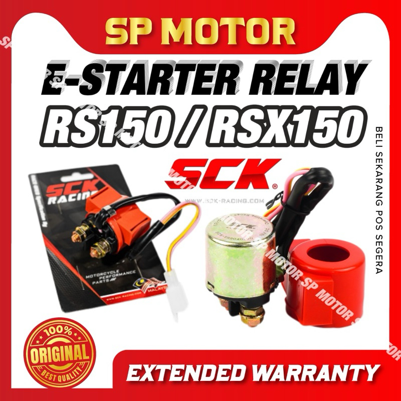 RSX150 & RS150 & RSX 150 & RS 150 SCK RACING E- STARTER RELAY | Shopee ...