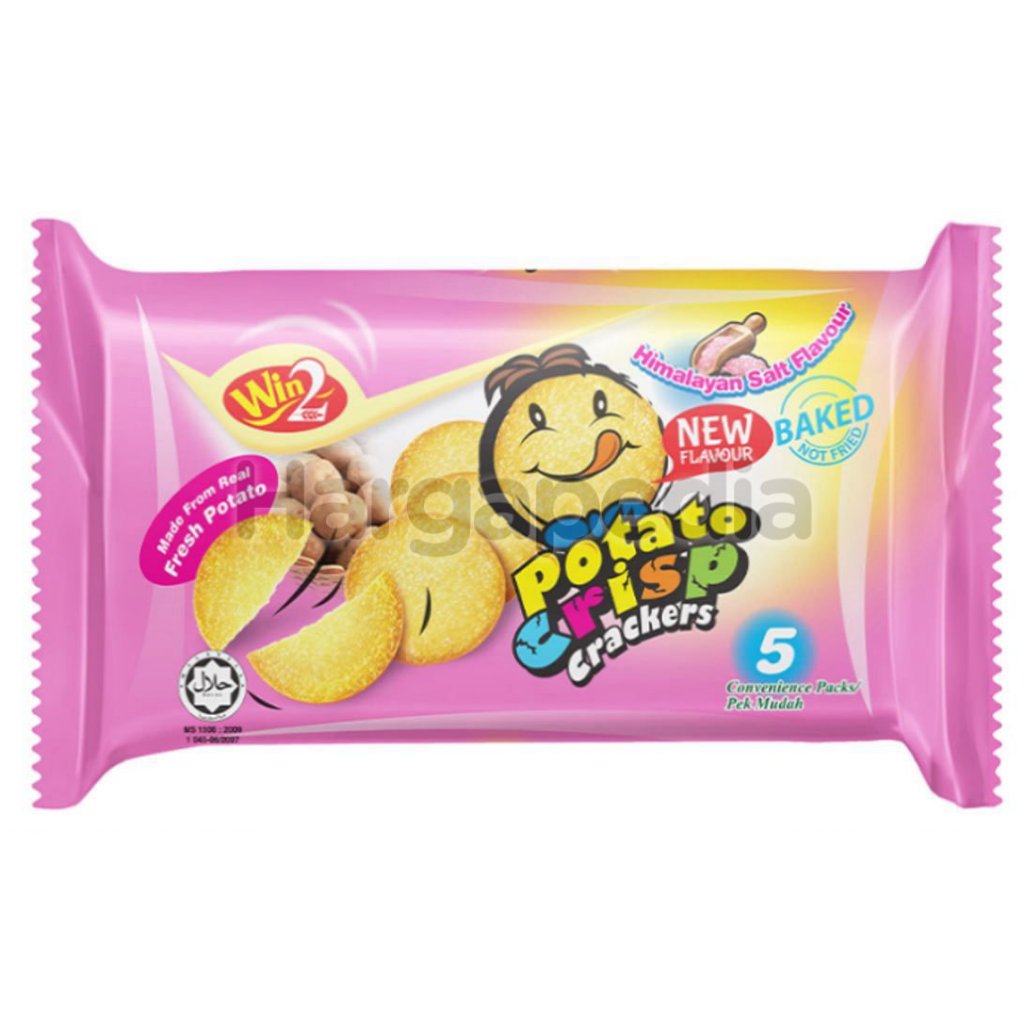 100g Win2 Win Win Baked Potato Crisp Himalayan Salt Flavour HALAL ...