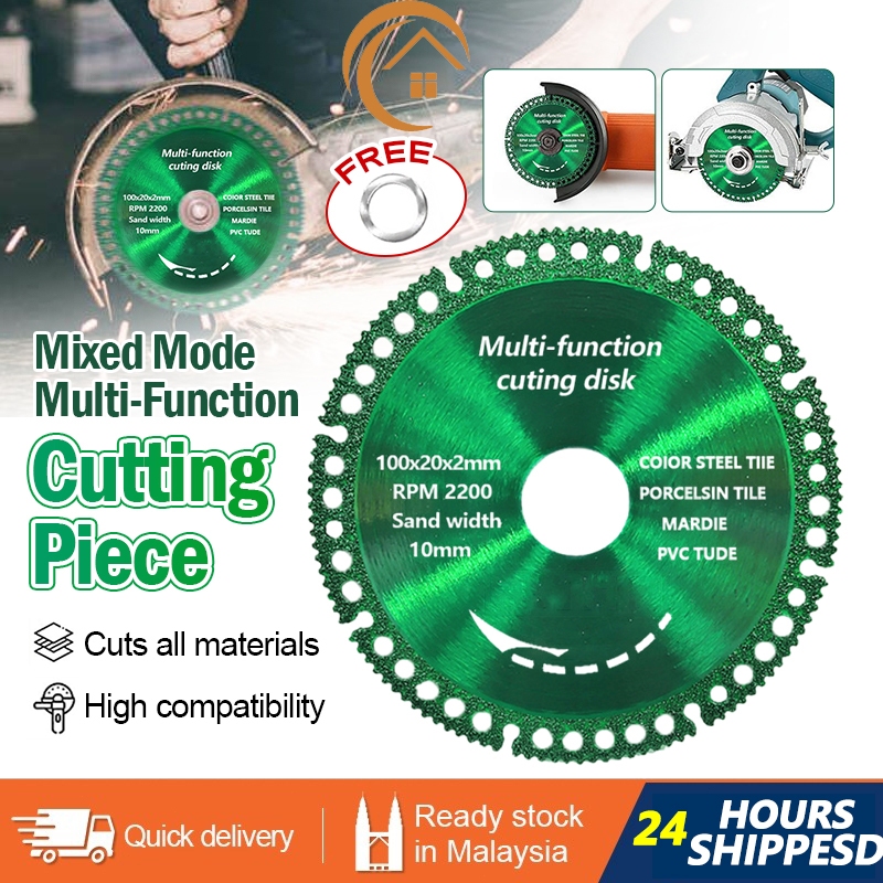 6 In 1 Diamond Cutting Disc Composite Multifunctional Saw Blade 100mm ...