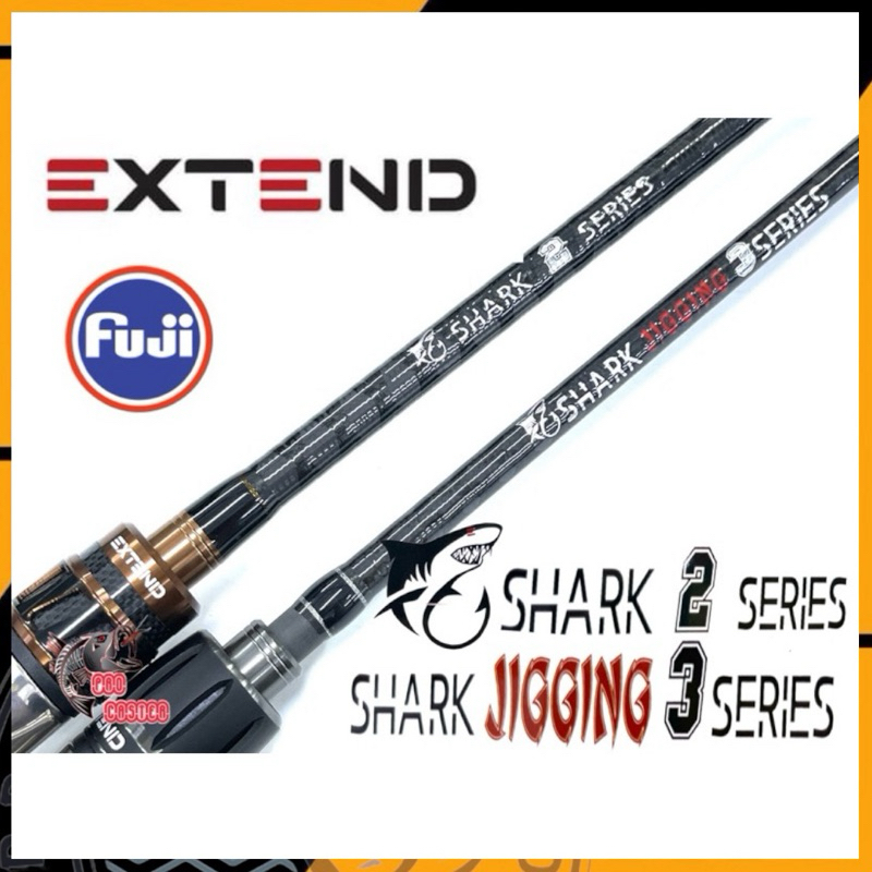 2023 NEW EXTEND SHARK 2 SERIES SHARK JIGGING 3 SERIES FISHING ROD ...
