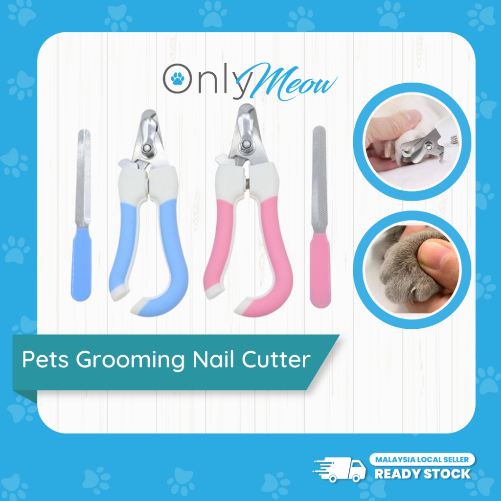 Cat Nail Clippers Cat Grooming Scissor Cat Claw Scissors Stainless ...