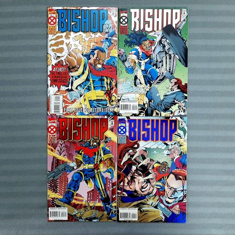 Bishop 4/4 Foil Cover (Complete Set) Marvel Comics (Key Issue) 1st App ...