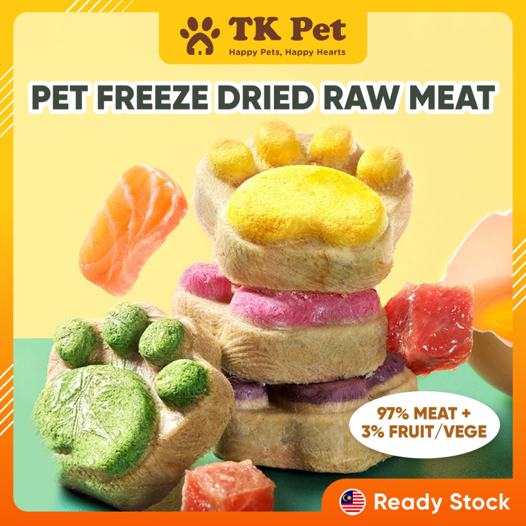 Freeze Dried Raw Meat Makanan Kucing Cat Treats Cat Snack Pet Snack ...