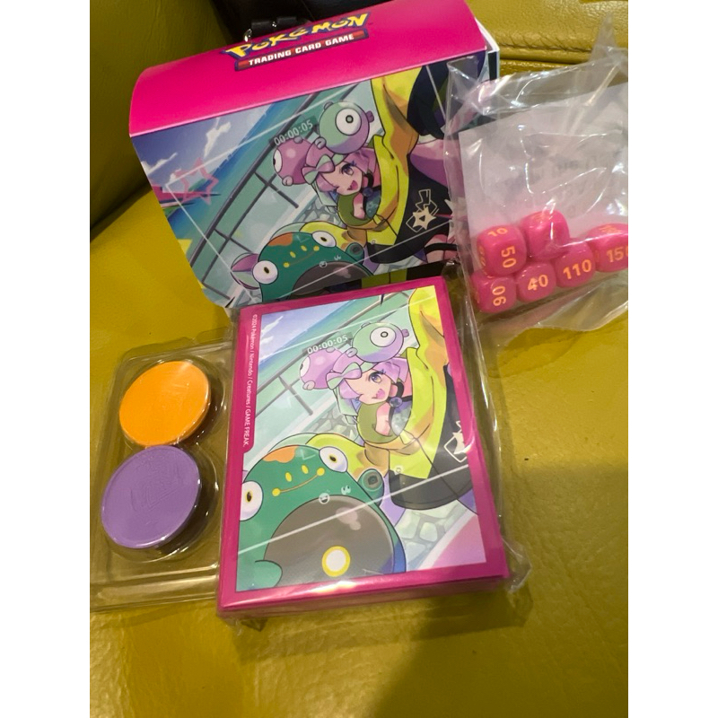 Pokemon Tcg - Iono Box , sleeve , dice , coin set | Shopee Malaysia