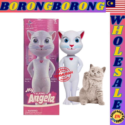 BORONG TALKING ANGELA CAT GIRL AI Touch Talking Angela (Manx's ...