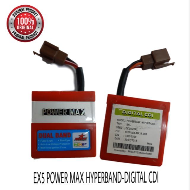 EX5 POWER MAX-HYPERBAND DIGITAL CDI (ORIGINAL) | Shopee Malaysia