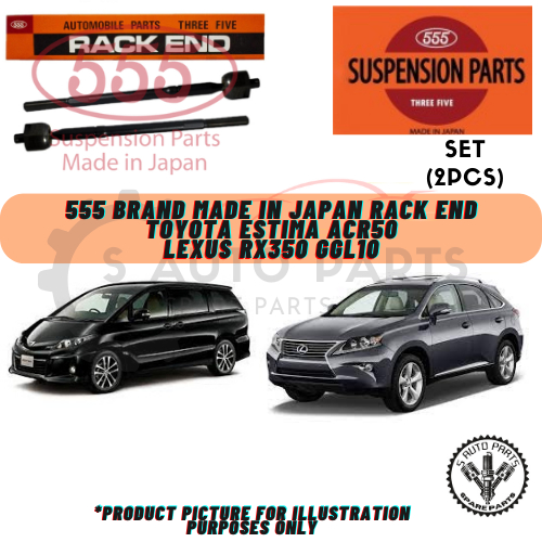 TOYOTA ESTIMA ACR50 / GSR50 / LEXUS RX350 GGL10 555 BRAND MADE in JAPAN ...