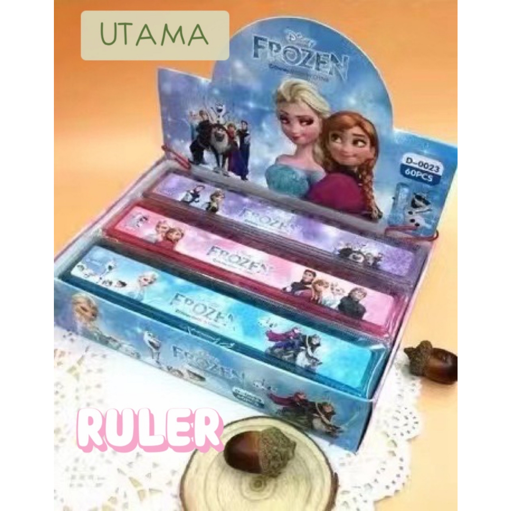 KUROMI/SPIDERMAN/FROZEN Cartoon Plastic Straight Ruler 15cm 可爱卡通15cm直尺 ...