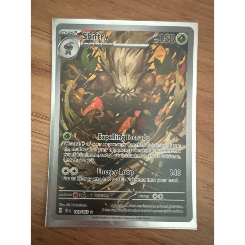 PTCG SV05 Temporal Forces Shiftry illustration rare 163/162 | Shopee Malaysia