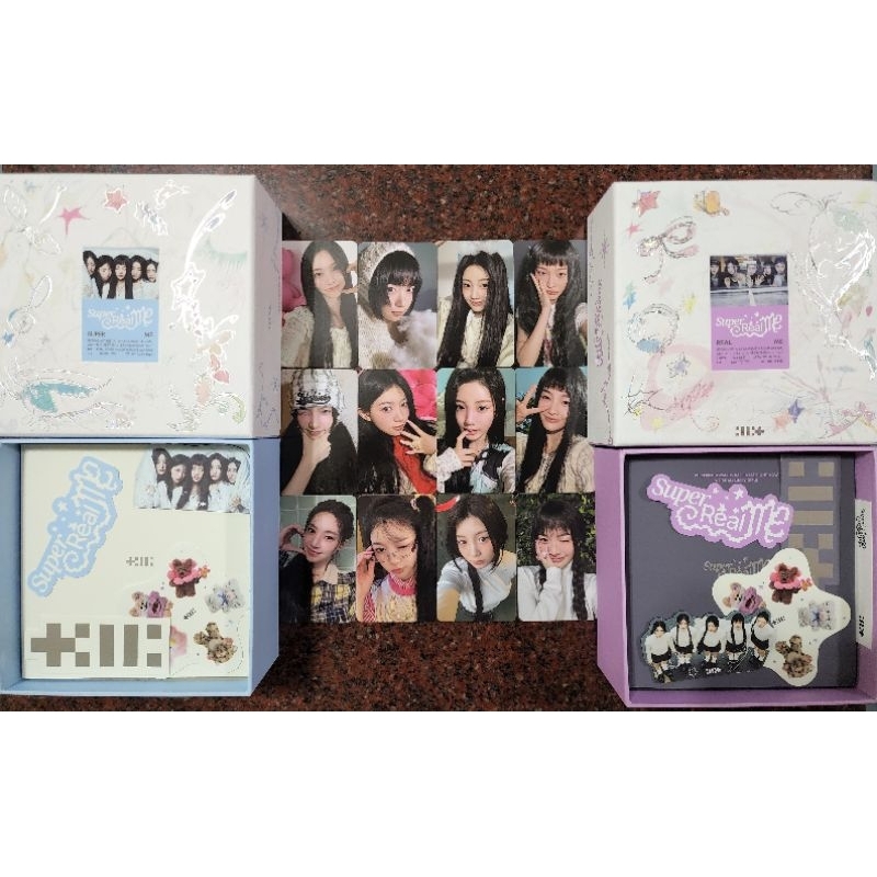 (Photobook ver.) ILLIT Super Real Me Debut Album Yunah Minju Moka Wonhee Iroha Magnetic | Shopee ...