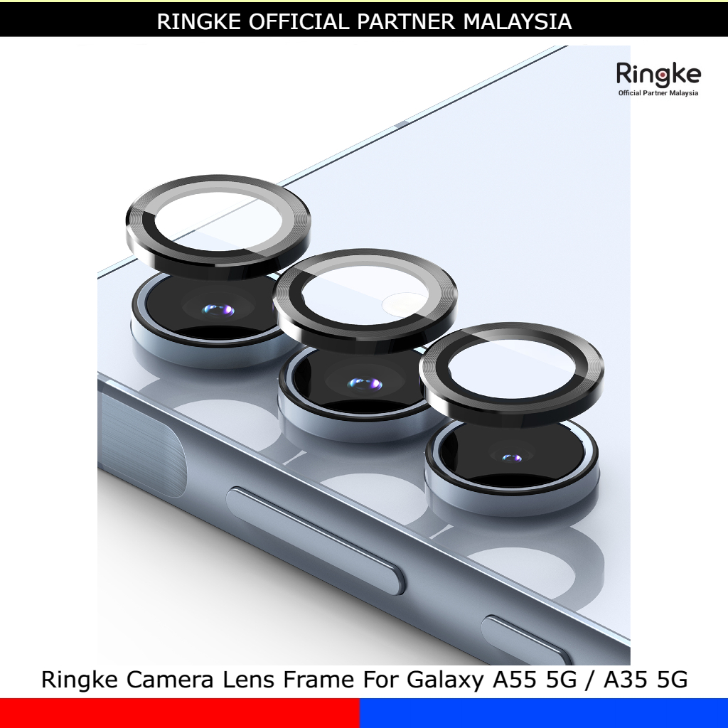 Ringke Camera Lens Frame For Galaxy A55 5G / A35 5G | Shopee Malaysia