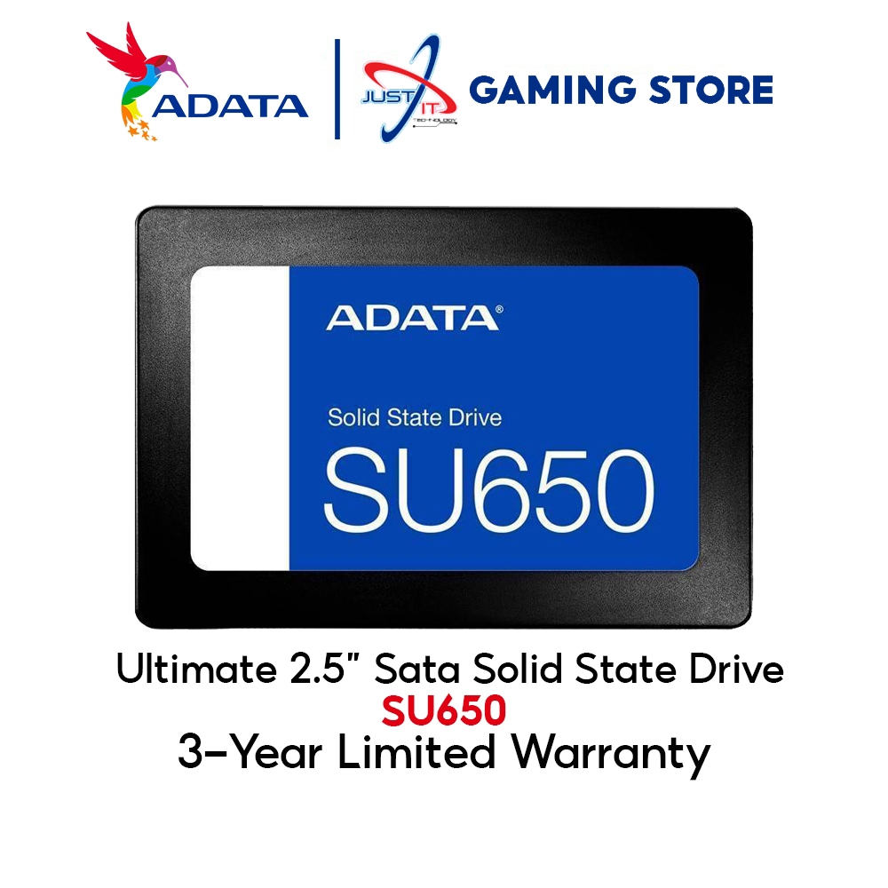 ADATA Ultimate SU650 2.5" Solid State Drive ( SSD ) 120GB / 240GB ...