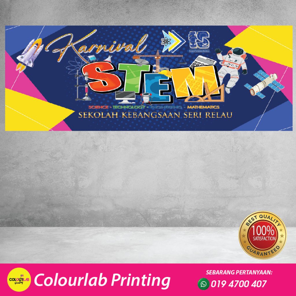 Banner stem sekolah menengah dan rendah | Shopee Malaysia