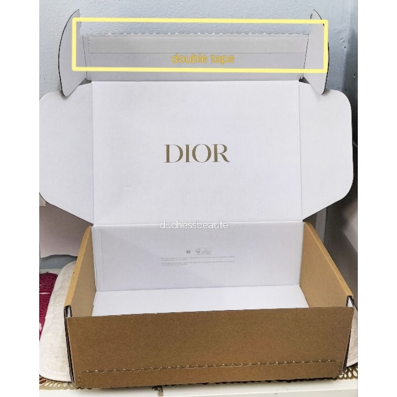 CD ♥️ DIOR LARGE HARD GIFT BOX WITH RIBBON & DIOR ECO BROWN BOX - L ...