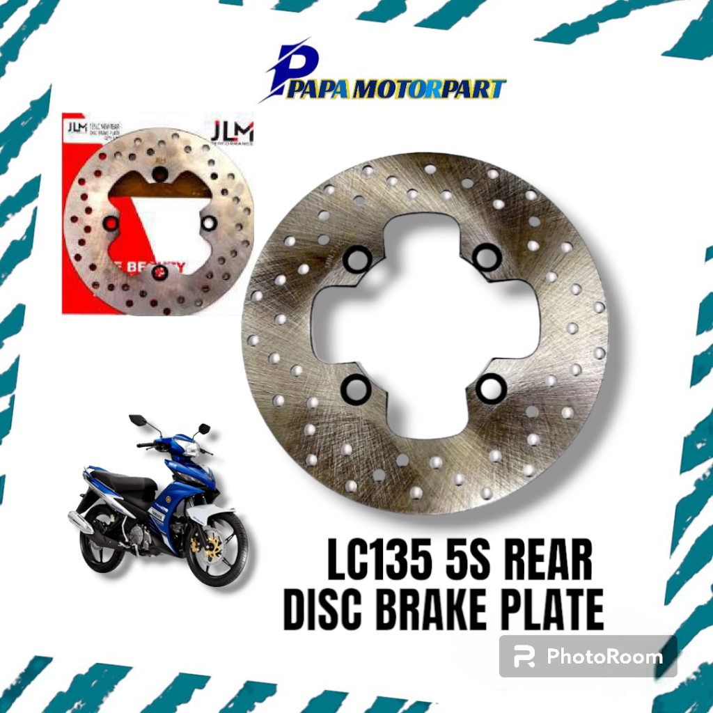 YAMAHA LC5s LC135 V2 LC Disc brake PLATE PILING DISC BELAKANG - 135LC ...