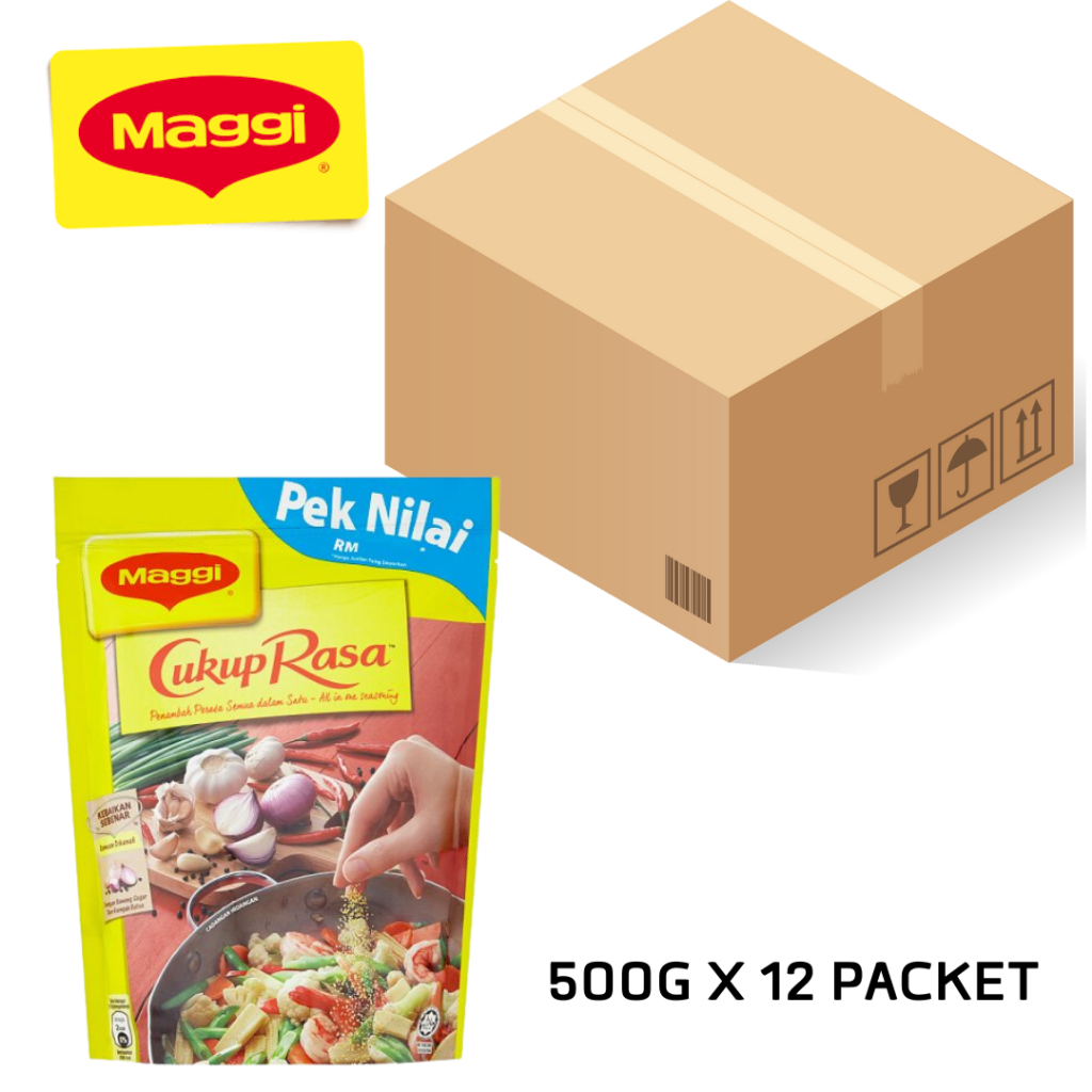 MAGGI Cukup Rasa All-in-One Seasoning (500g x 16 packet) Bulk | Shopee Malaysia