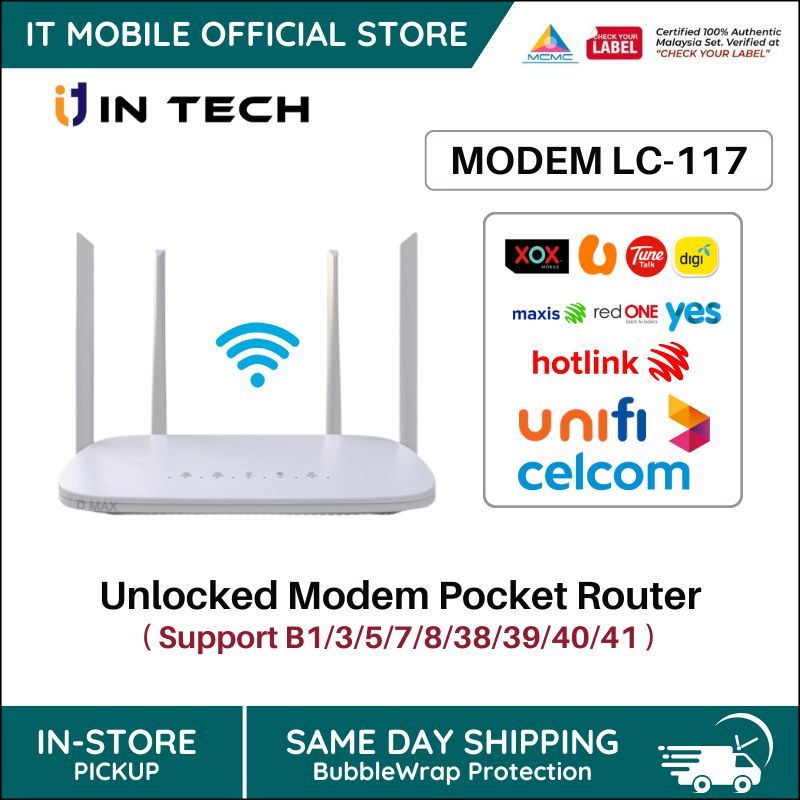 Modem V12 R311 CAT 4 LC117 LTE 4G Router Modem Modified /Unlimited Hotspot Router Modem AKA ...