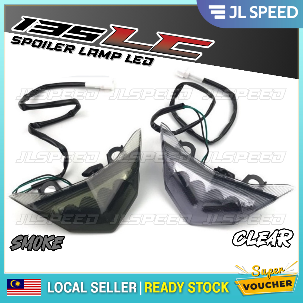 YAMAHA LC135 LC 135 V4 V5 V6 V7 SPOILER LAMP LAMPU SPOILER BELAKANG ...