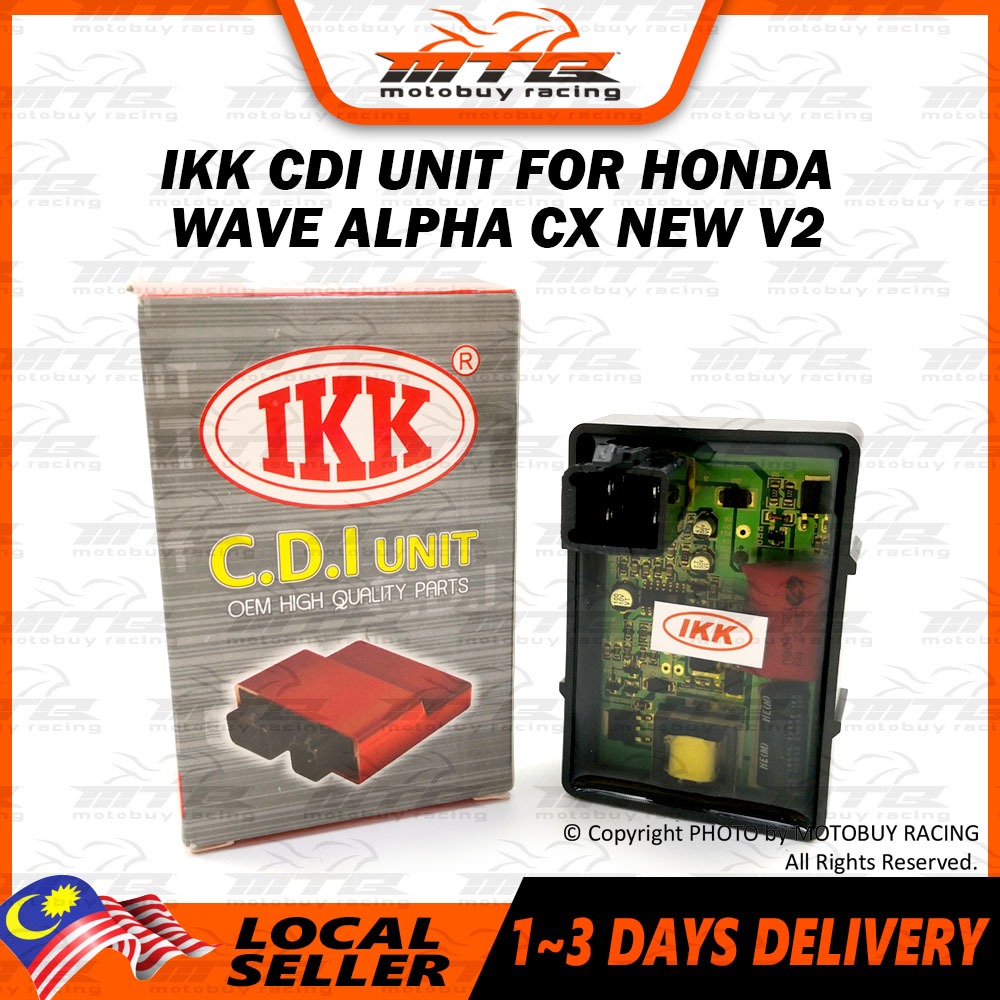 IKK CDI UNIT FOR HONDA WAVE ALPHA CX V1 HONDA WAVE ALPHA CX NEW V2 (NO ...