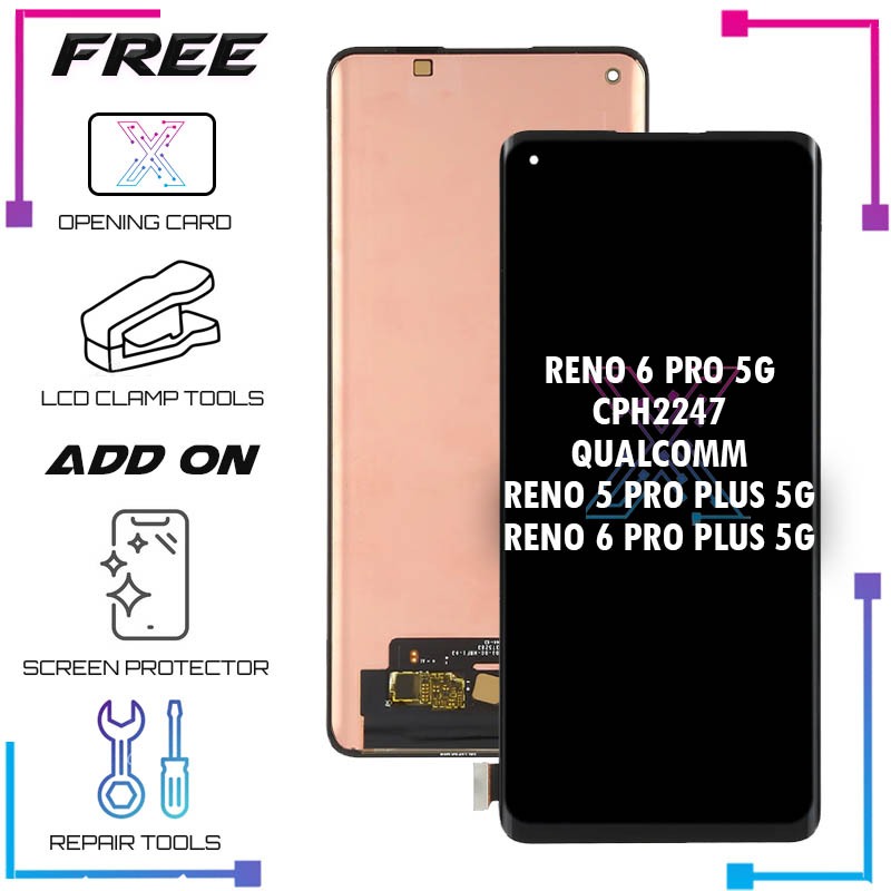 LCD SCREEN DISPLAY FOR RENO 5 PRO PLUS 5G/6 PRO PLUS 5G/RENO 6 PRO 5G ...